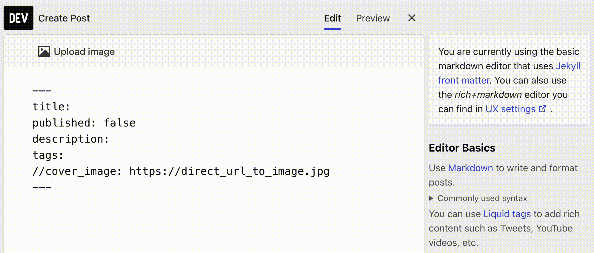 Accessibility: Upload Image does not have focus state · Issue #15234 · forem/forem · GitHub