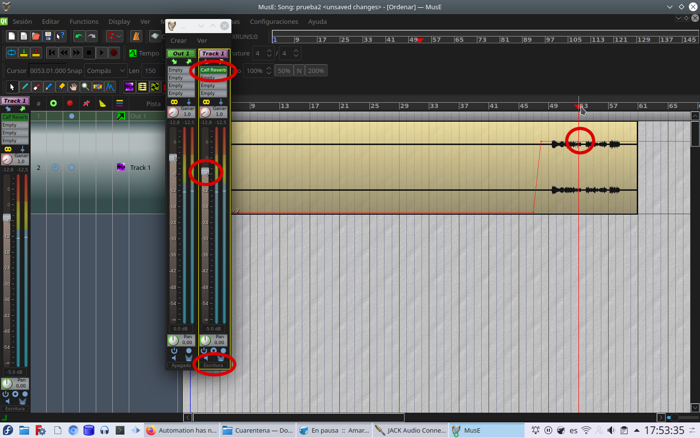 Automation has no does nothing when playing tracks · Issue #817 · muse-sequencer/muse · GitHub
