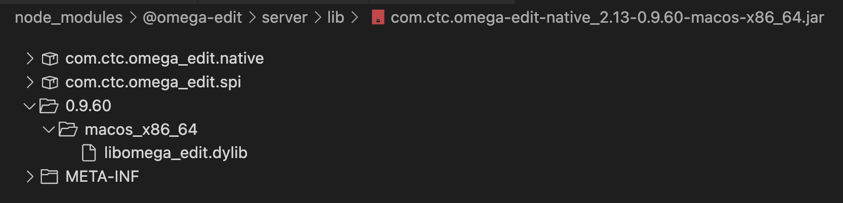 Windows jar is missing the native library · Issue #618 · ctc-oss/omega-edit · GitHub