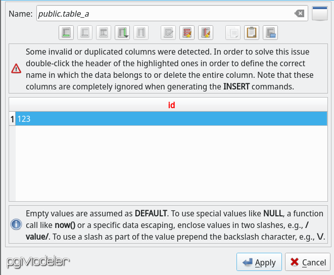 Rename column breaks data · Issue #1304 · pgmodeler/pgmodeler · GitHub