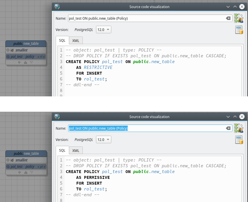 Not Possible To Set Rls Policy To Restrictive · Issue 1338 · Pgmodeler Pgmodeler · Github