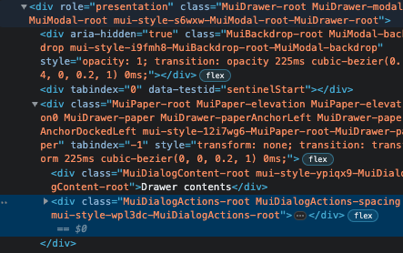 Cannot add new variants to the Drawer component · Issue #36300 · mui/material-ui · GitHub