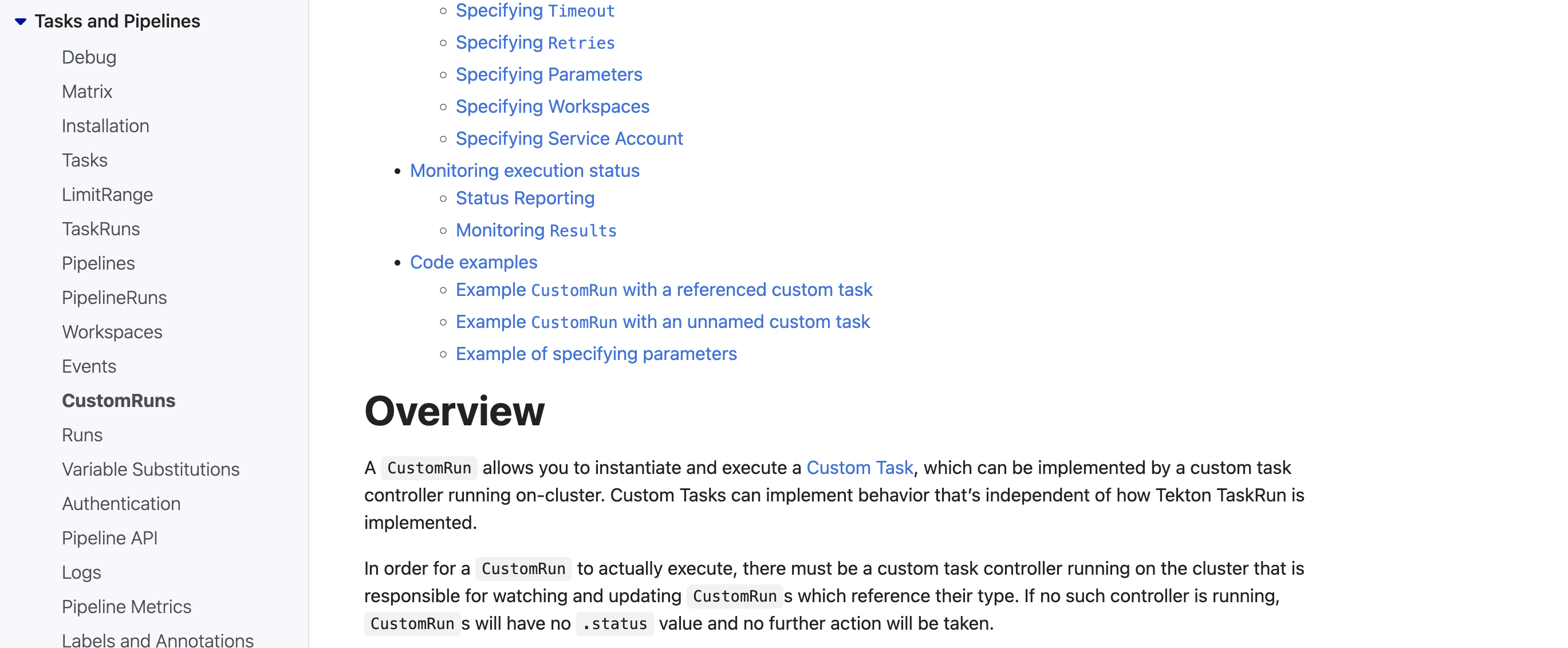Run and CustomRun documentation · Issue #5790 · tektoncd/pipeline · GitHub