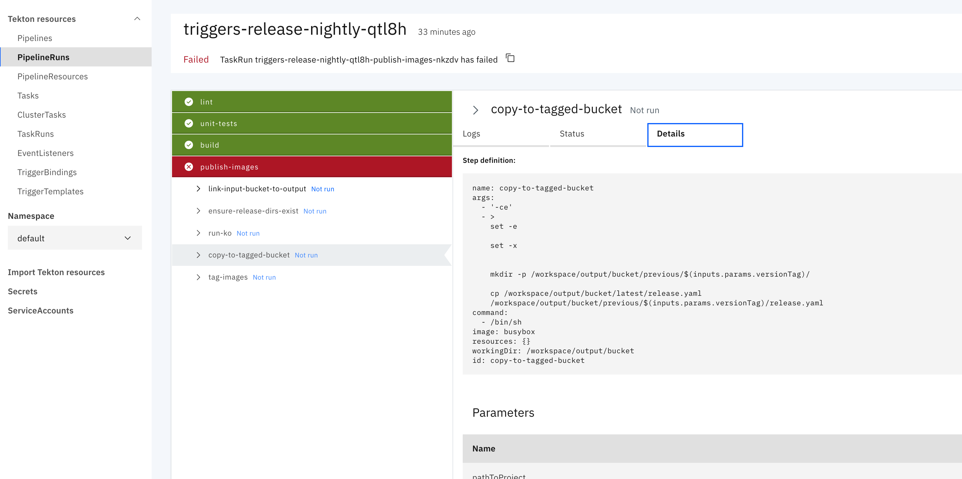 Full page refresh disrupts the user experience · Issue #1021 · tektoncd/dashboard · GitHub