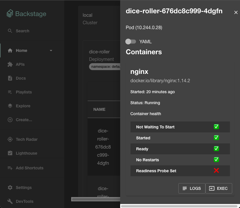 🚀 Feature: shell into pods · Issue #18024 · backstage/backstage · GitHub