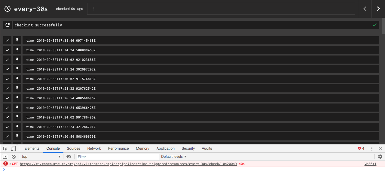 web: UI hits the wrong endpoint for resource checks · Issue #4528 · concourse/concourse · GitHub