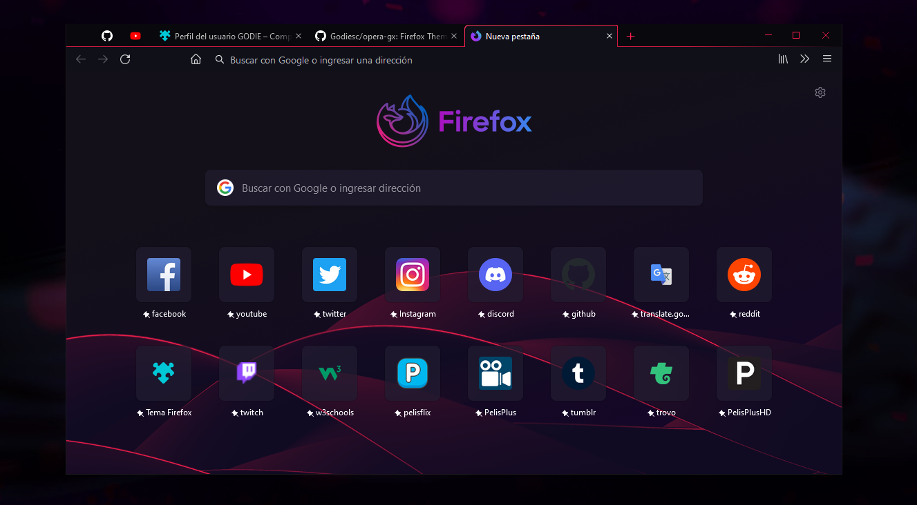 GitHub - GrosBourrin/opera-gx: Firefox Theme CSS to Opera GX Lovers