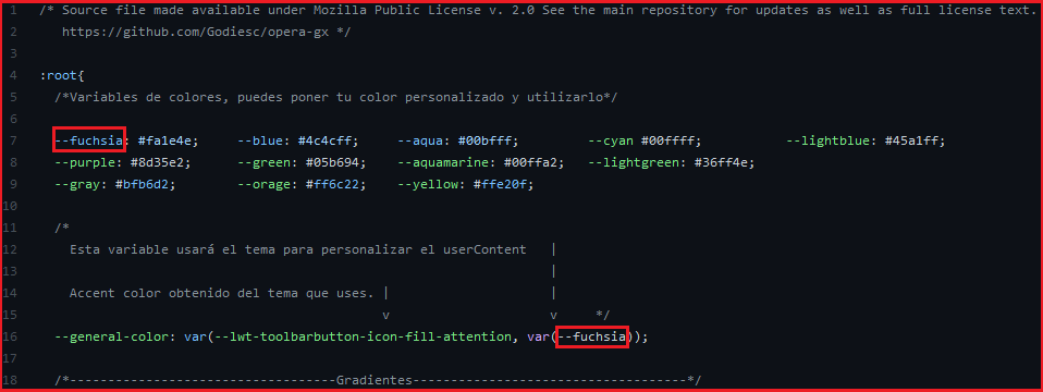 GitHub - forksbot/opera-gx: Firefox Theme CSS to Opera GX Lovers