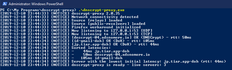 Windows Unable To Connect To Dnscrypt Server · Issue 1108 · Dnscrypt Dnscrypt Proxy · Github