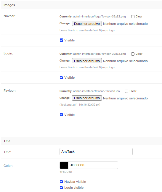 Add Custom Img To Login Page · Issue 116 · Fabiocaccamo Django Admin Interface · Github