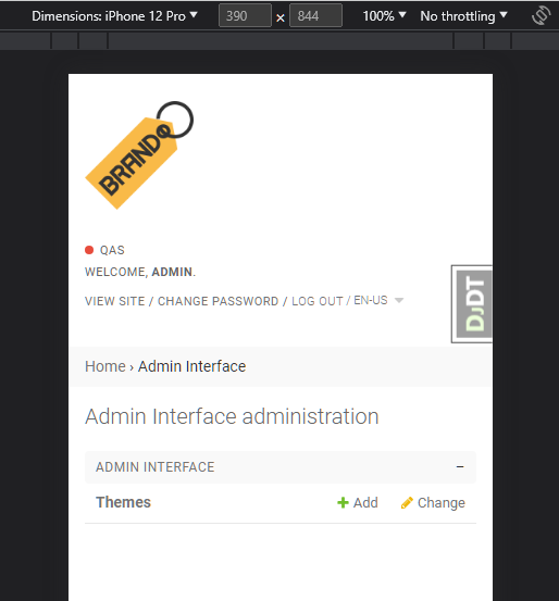 Improved style for userlink block · Issue #314 · fabiocaccamo/django-admin-interface · GitHub