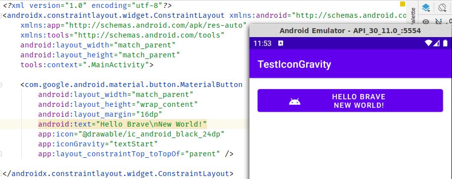 [materialbutton] Icongravity Textstart Works Incorrectly With Multi Line Text · Issue 2007