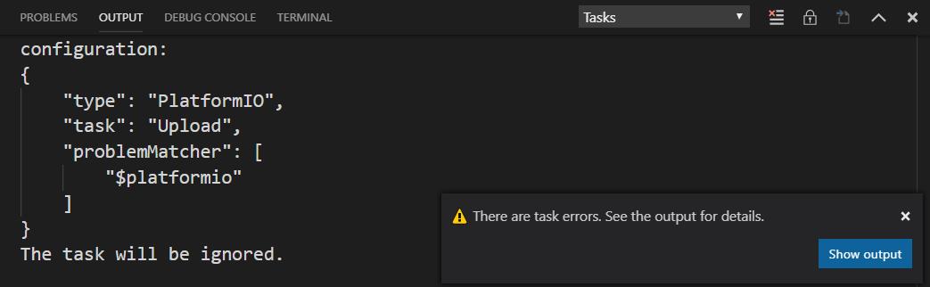 After updating VSCode the build task is not working anymore · Issue #1557 · platformio ...