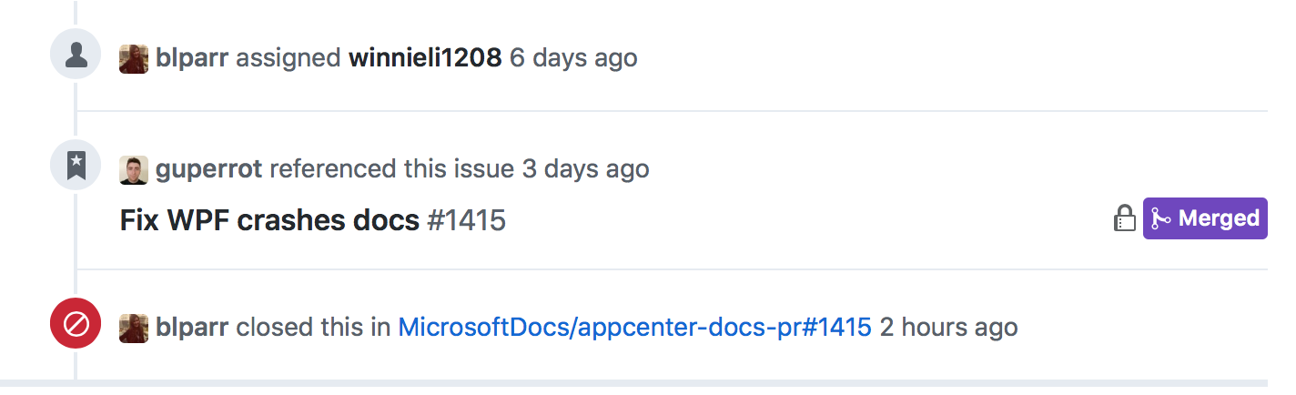 Incorrect Method Names · Issue 650 · Microsoftdocsappcenter Docs · Github