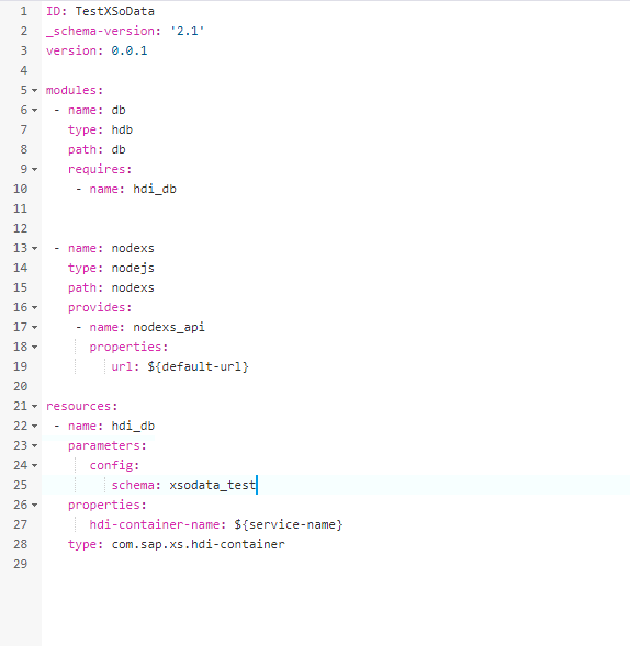 Sap Hana Xs Advanced Creating A Simple Odata Service · Issue 5695 · Sap Tutorialstutorials