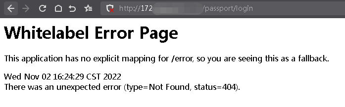 Bug Direct Access To The Login Page Prompts An Error · Issue 412 · Apachehertzbeat · Github 