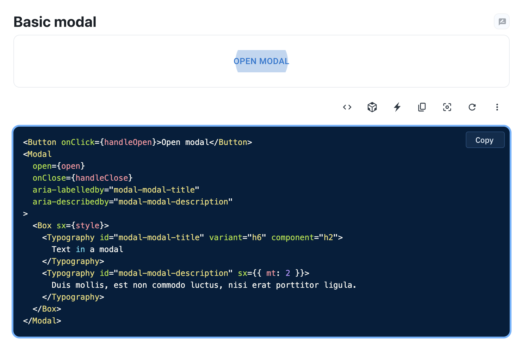 Basic modal button active style is bugged when hitting the esc key to close the modal · Issue ...
