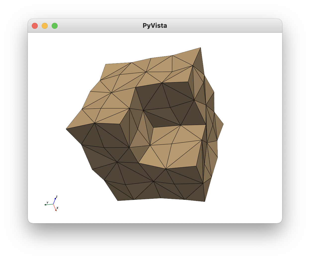 Generation of plot for mesh containing polyhedron cells and hexahedron ...