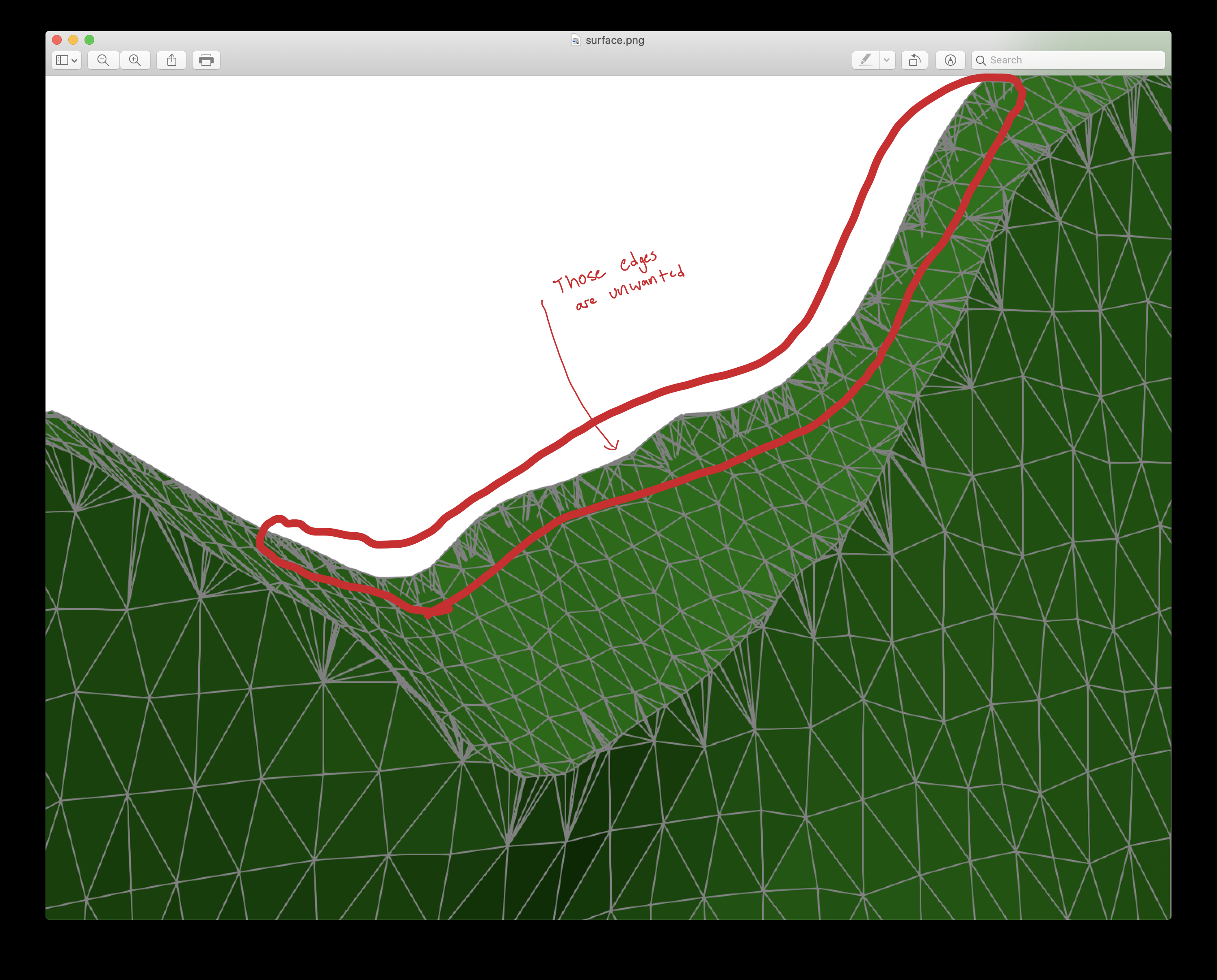 Backface Edge Artifacts · Issue #455 · pyvista/pyvista · GitHub