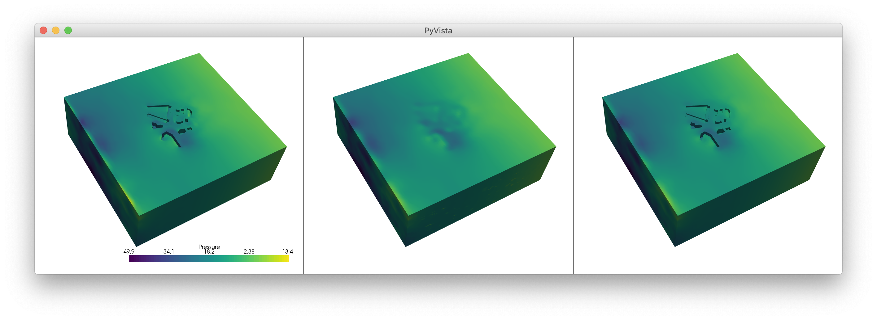 Interpolation From Unstructured Mesh To Structured Mesh And Back · Issue 148 · Pyvistapyvista