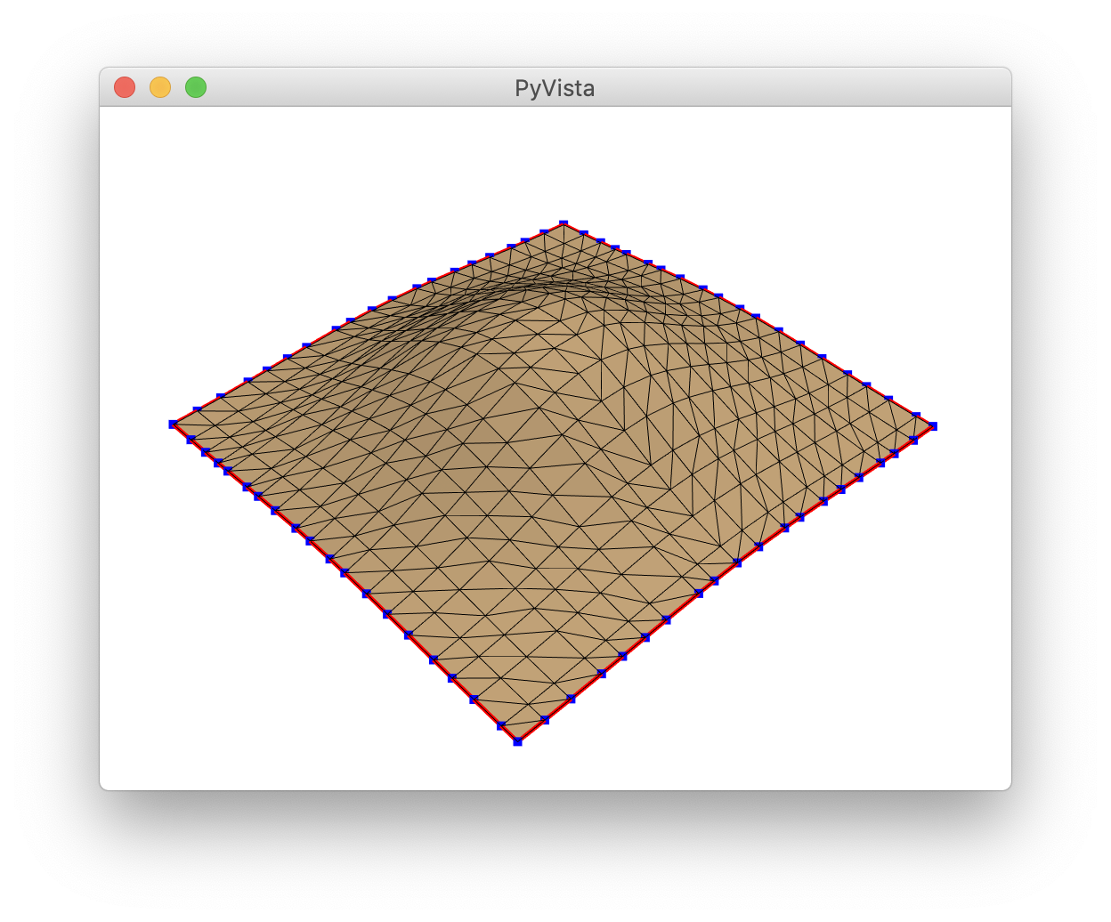 How To Get Vertices Belonging To The Boundary Of A Mesh · Issue 273 · Pyvistapyvista Support