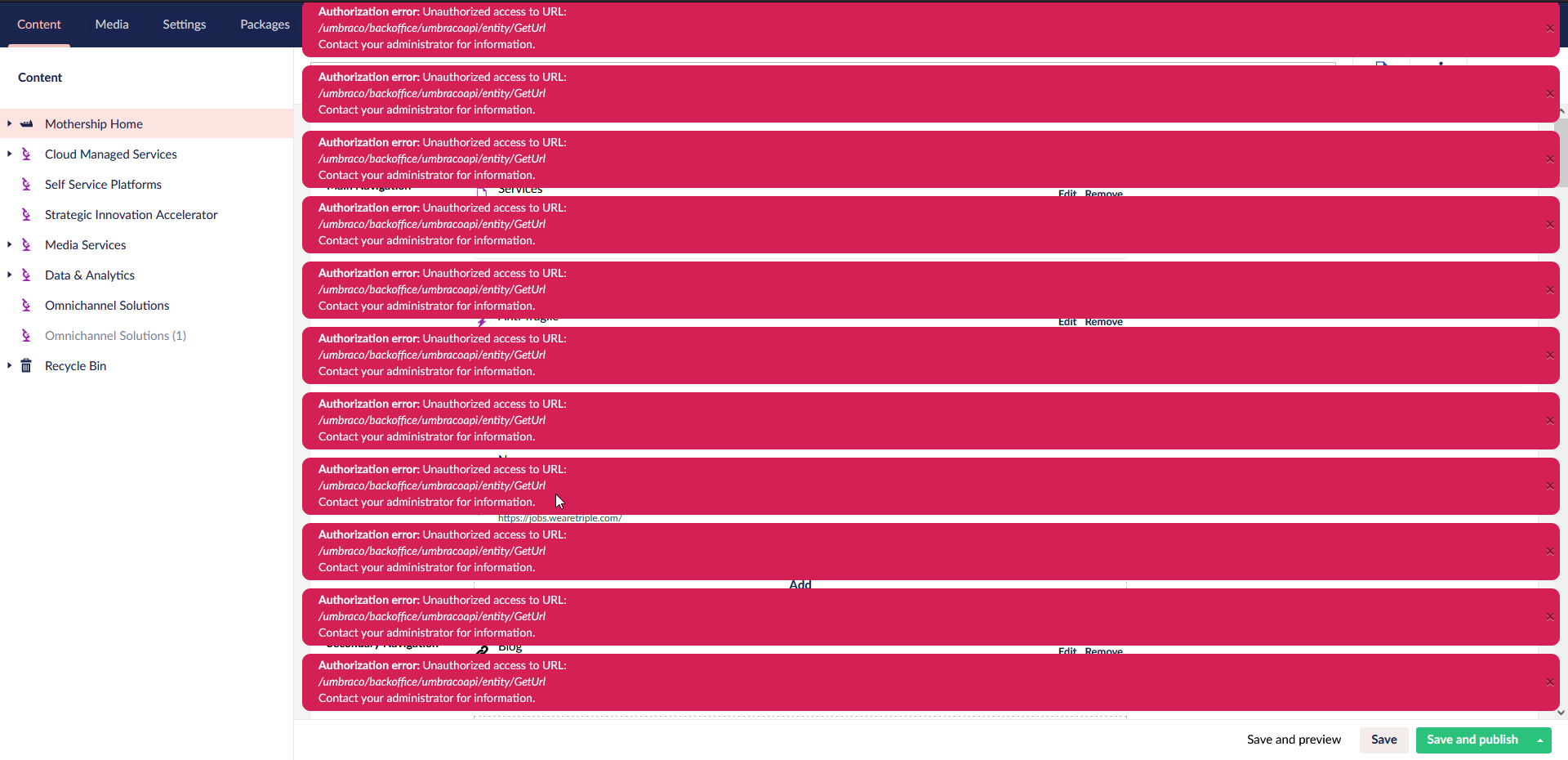 MultiUrlPicker throws api error · Issue #10694 · umbraco/Umbraco-CMS · GitHub