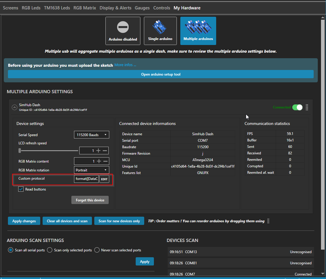 CUSTOM SERIAL DEVICE Arduino UNO or NANO old bootL is not responding · Issue #1170 · SHWotever ...