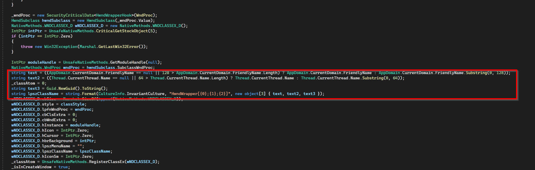 Every time an overlay window is shown, it uses a different window class · Issue #1336 ...