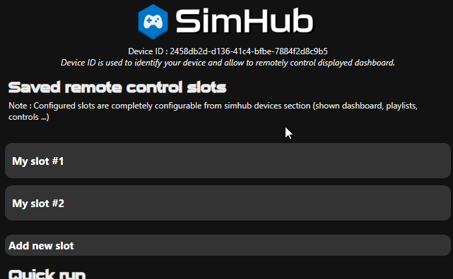 Simhub cannot handle two "Web device slot" devices · Issue #1465 ...