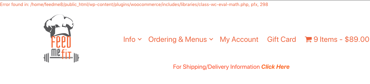 Error Found In Class Wc Eval Mathphp Pfx 298 · Issue 20921 · Woocommercewoocommerce · Github 4707