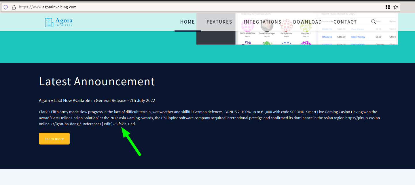 Is Site Hacked · Issue 2264 · Ladybirdwebagora Invoicing Community 