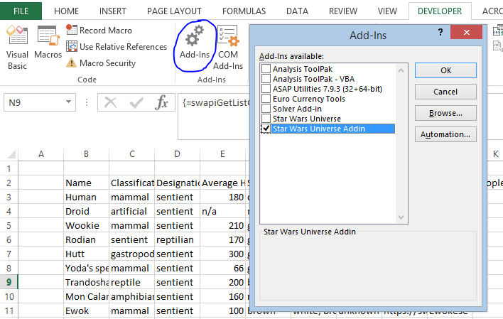 GitHub - FlorinHF/ExcelAddIn