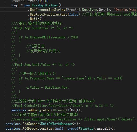 net core 3.1 连接 Oracle · Issue #648 · dotnetcore/FreeSql · GitHub