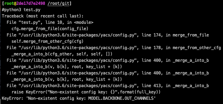 Non-existent config key: MODEL.BACKBONE.OUT_CHANNELS · Issue #563 · facebookresearch/maskrcnn ...