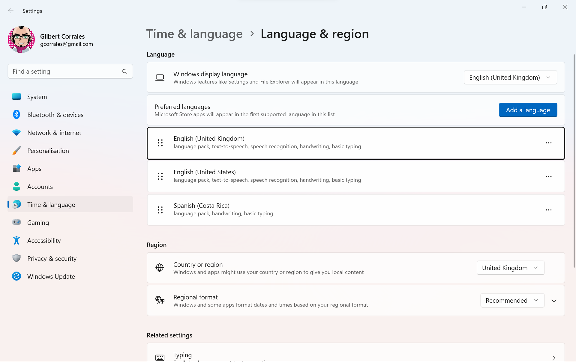 Wrong language is used by the app, Spanish instead of English · Issue #872 · microsoft/devhome ...