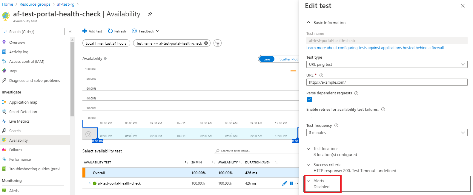 azurerm_monitor_metric_alert error Detect invalid value: microsoft.insights/components · Issue ...