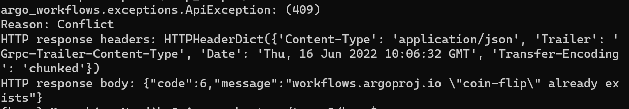 Hera Workflows Don't show on Argo Dashboard · Issue #194 · argoproj-labs/hera · GitHub
