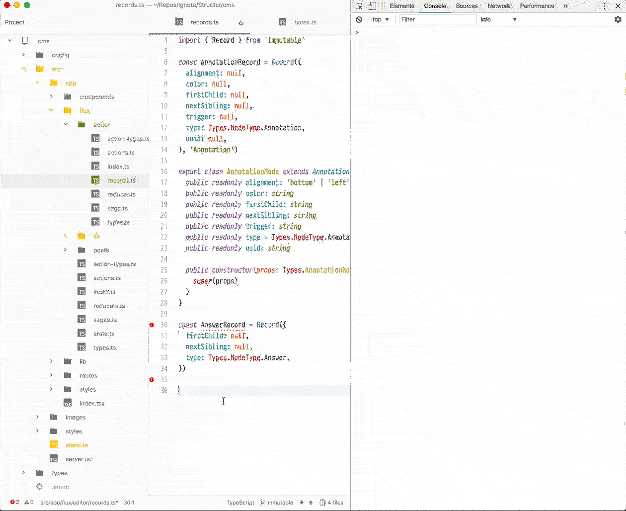 Uncaught error: Request cancelled. · Issue #102 · atom/ide-typescript · GitHub