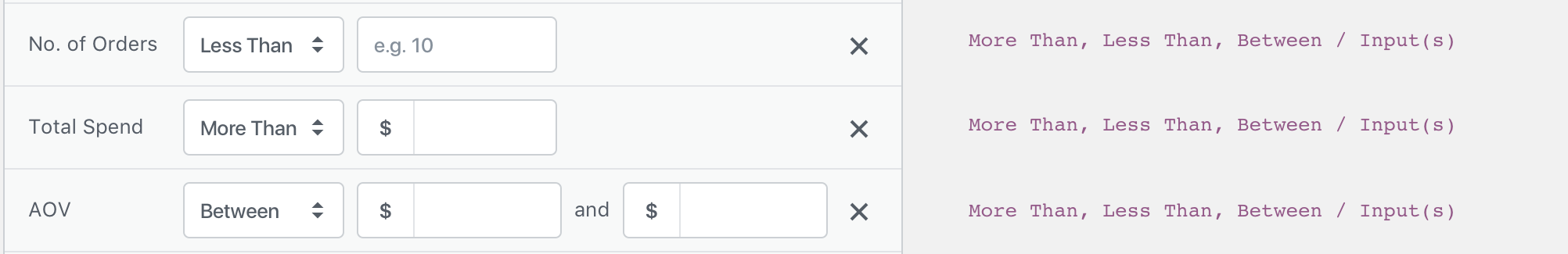 Advanced Filter: Numerical Value · Issue #1028 · woocommerce/woocommerce-admin · GitHub