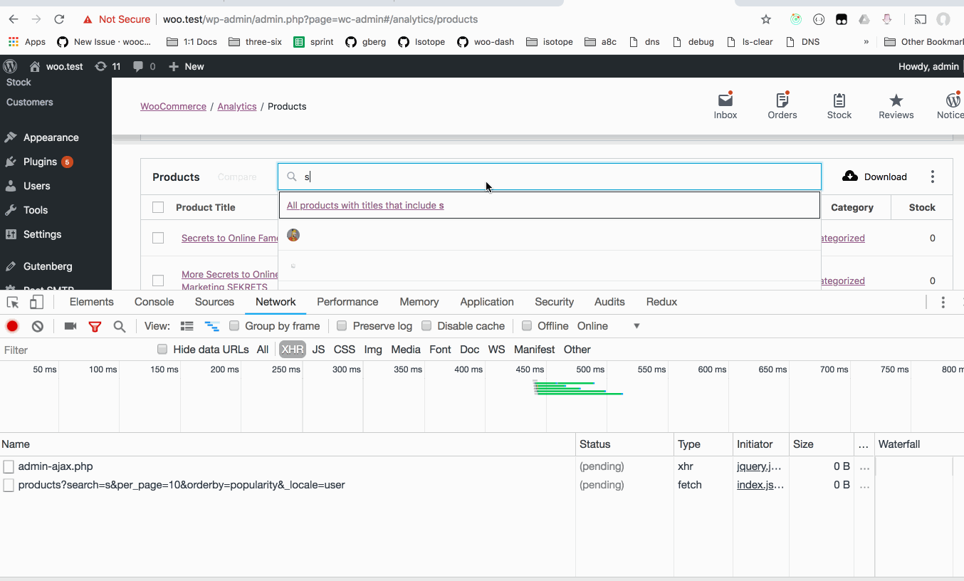 Debounce Autocompleter Search Requests · Issue #1436 · woocommerce/woocommerce-admin · GitHub