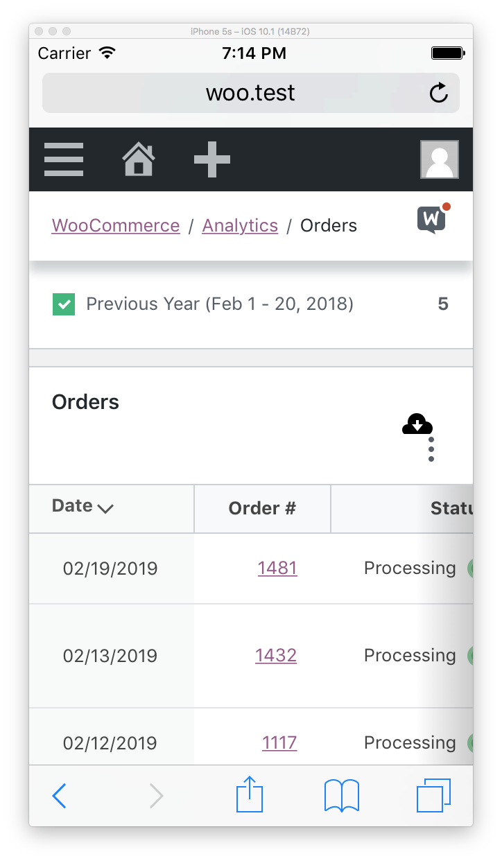 Table Header Issues in Mobile Safari · Issue #1649 · woocommerce/woocommerce-admin · GitHub