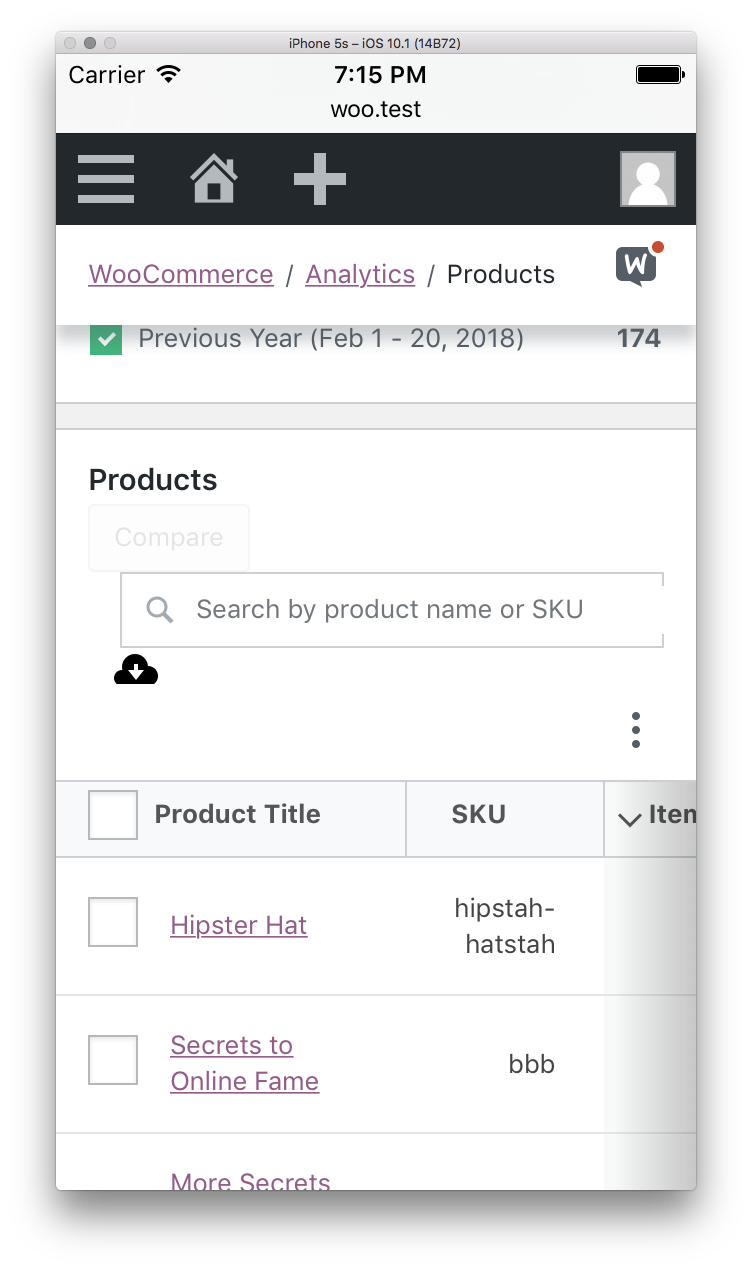 Table Header Issues in Mobile Safari · Issue #1649 · woocommerce/woocommerce-admin · GitHub