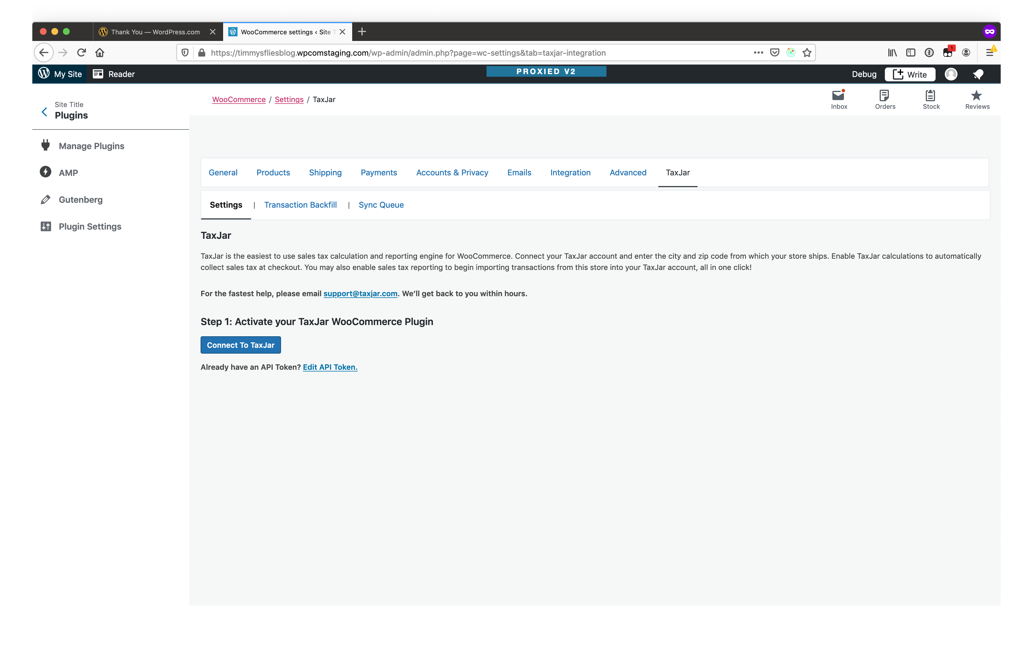Map TaxJar Settings Tab · Issue #533 · Automattic/wc-calypso-bridge · GitHub