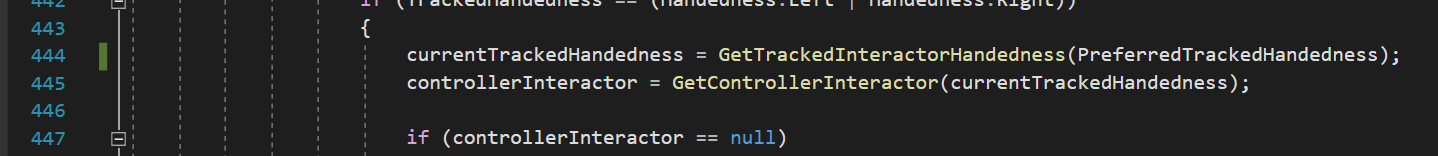 Solver Handler does not track right hand when tracked target type is set to Controller Ray or ...