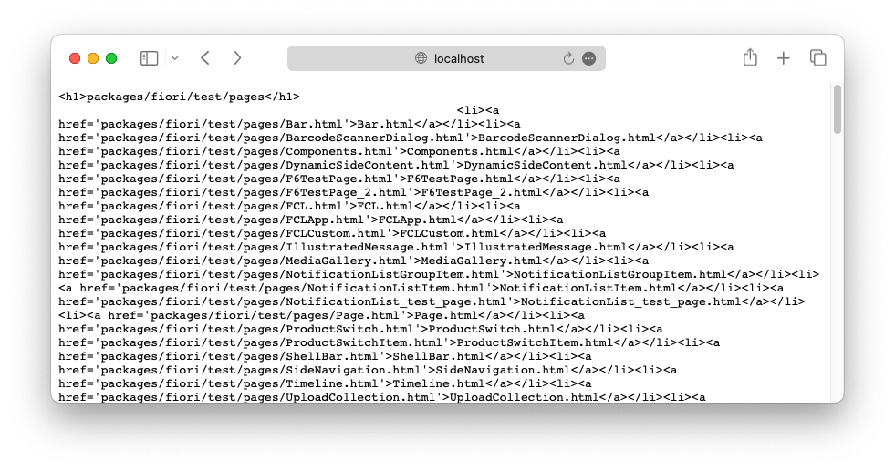 Localhost8080 Does Not Load Correctly In Safari · Issue 6107 · Sapui5 Webcomponents · Github 