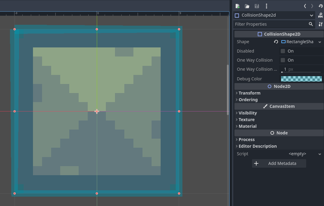 [Godot4] CollisionShape2D the edge is jagged · Issue #67597 ...
