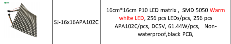 Using this library with Apa102 White Led Matrix · Issue #491 · hzeller/rpi-rgb-led-matrix · GitHub