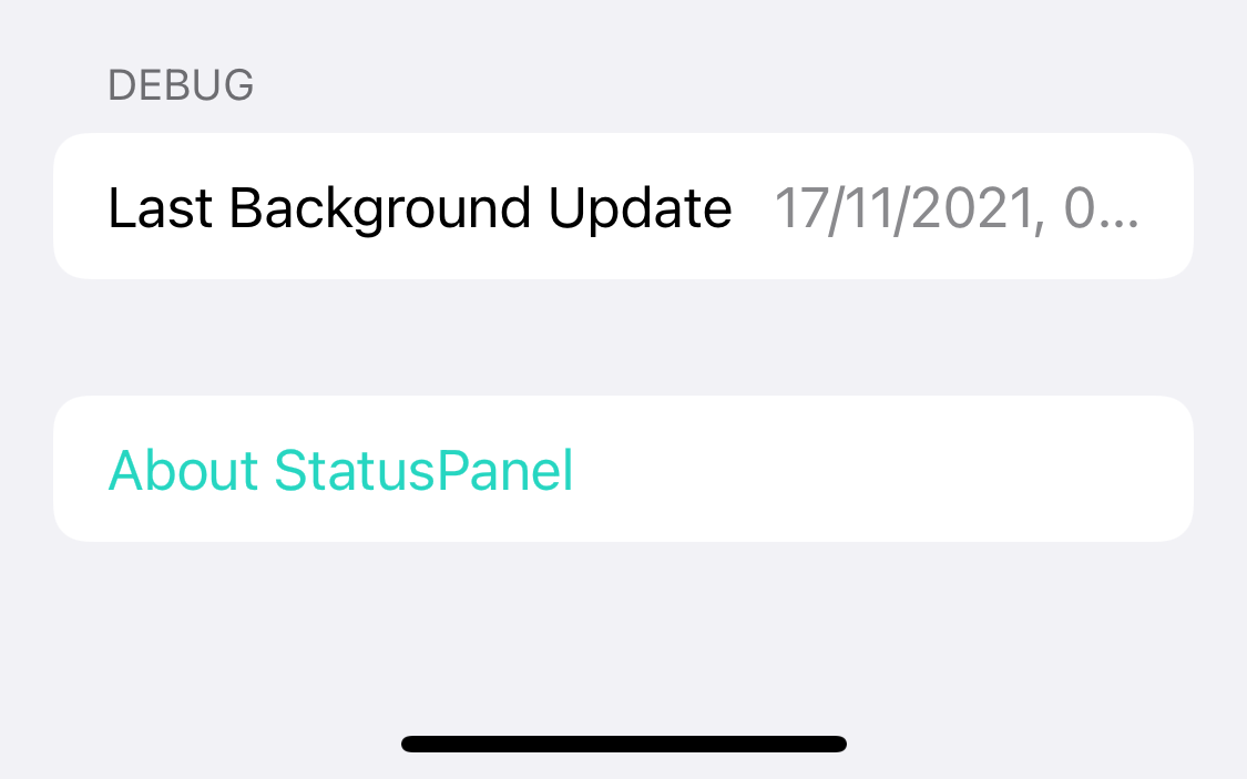 Last Background Update date truncated on smaller devices · Issue #380 · inseven/statuspanel · GitHub