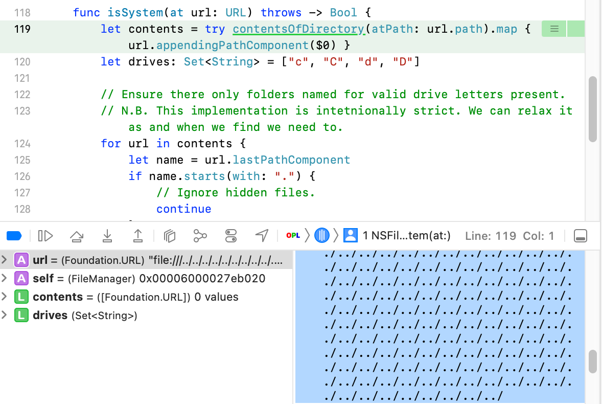 System file system detection recurses infinitely · Issue #137 · inseven/opolua · GitHub