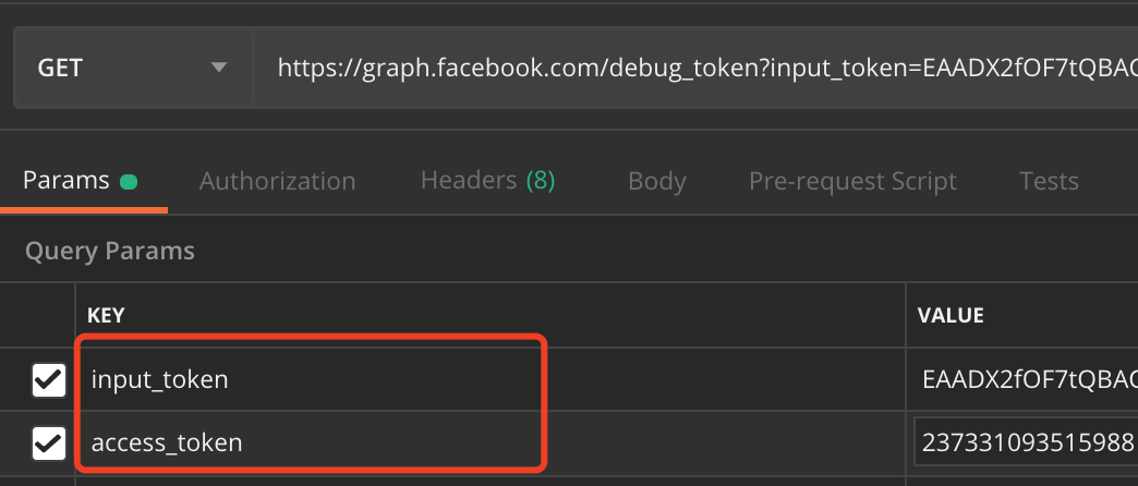 support variable which can be used to retrieve accessToken/refreshToken ...